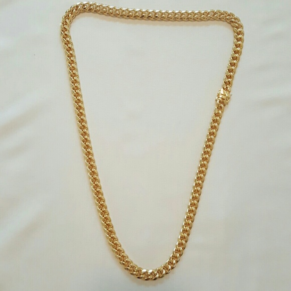Accessories | Miami Cuban Chain Double Lock | Poshmark