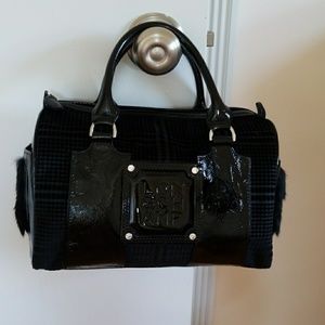 Longchamp | Bags | Authentic Long Champ Velvet Fur Carry On Handbag ...