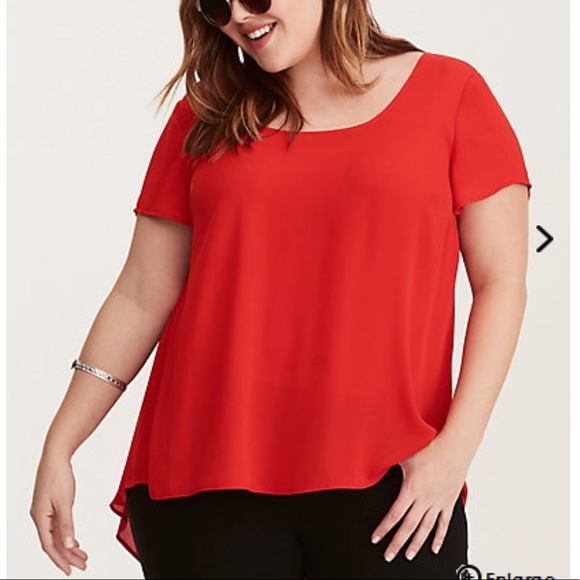 torrid | Tops | Torrid New With Tags Hilow Blouse | Poshmark