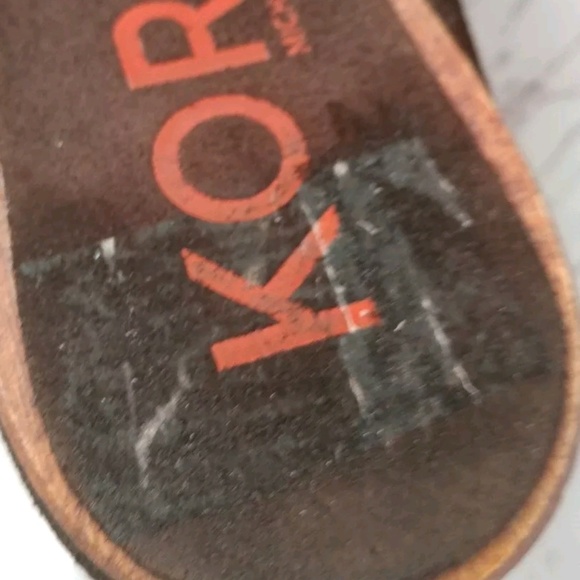 Michael Kors | Shoes | Michael Kors Suede Leather Clog Shoe Wood Studs ...