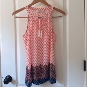 Rose & Olive | Tops | Rose Olive High Neck Sleeveless Top So Pretty ...