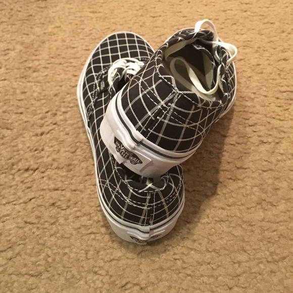 Vans | Shoes | Authentic Grid Vans | Poshmark