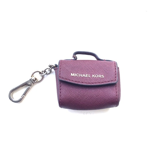 Michael Kors | Bags | Michael Kors Ava Leather Key Fob Bag Charm | Poshmark