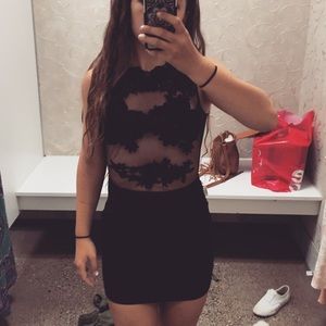 Dresses | Nwt Sexy Mesh Lace Dress | Poshmark