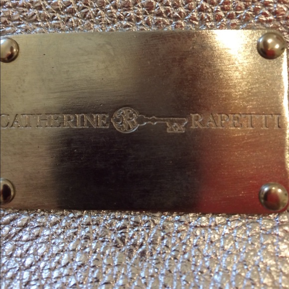 Catherine Rapetti | Bags | Catherine Rapetti Metallic Shoulder Bag Nwot ...