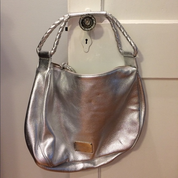 Catherine Rapetti | Bags | Catherine Rapetti Metallic Shoulder Bag Nwot ...
