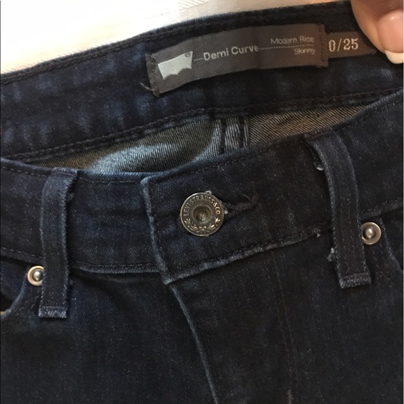 Levi's | Jeans | Levis Demi Curve Modern Rise Skinny Jeans | Poshmark