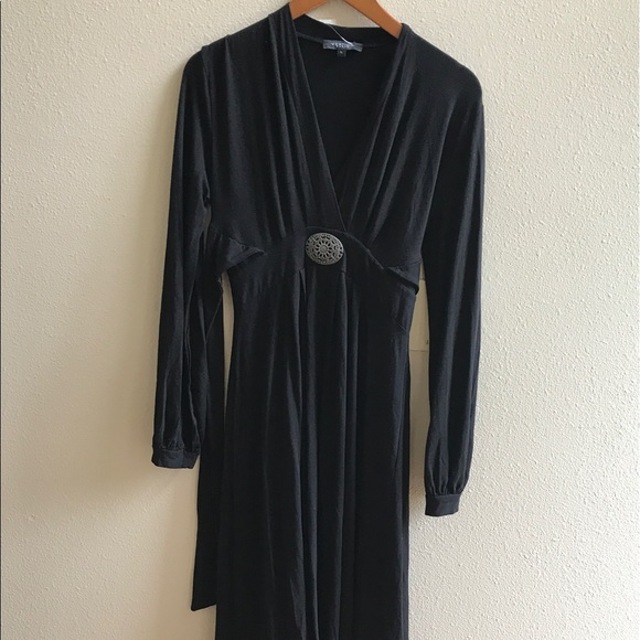 Vertigo Paris | Dresses | Vertigo Paris Black Long Sleeve Dress New ...