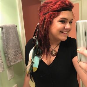 Ashley Daley | Accessories | Custom Made Dream Catcher Head Piece ...