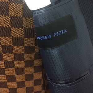 Andrew Fezza | Suits & Blazers | Andrew Fezza Mens Navy Twobutton Suit ...