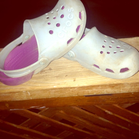 CROCS | Shoes | Baby Blue And Purple Crocs | Poshmark