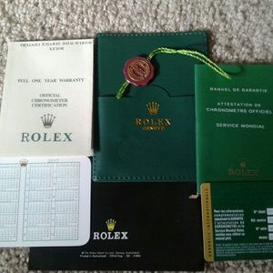 Rolex | Accessories | Rolex Box Bag Paperwork | Poshmark