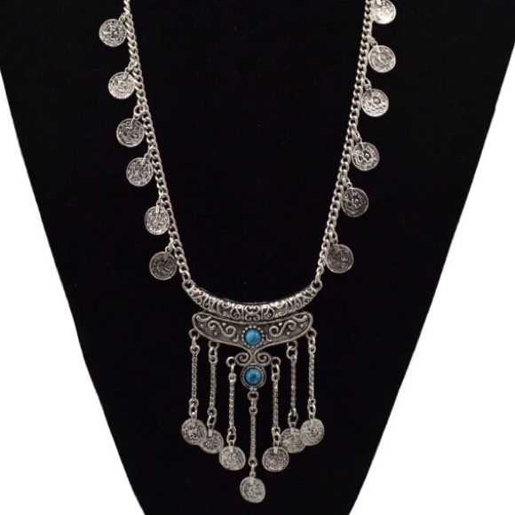 Jewelry | Ethnic Bohemian Metal Gypsy Necklace Women | Poshmark