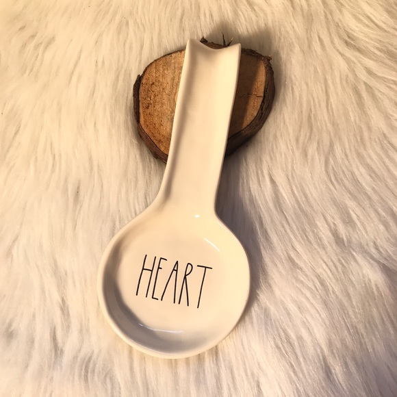 Rae Dunn | Accessories | Rae Dunn Heart Spoon Rest Holder Tray | Poshmark