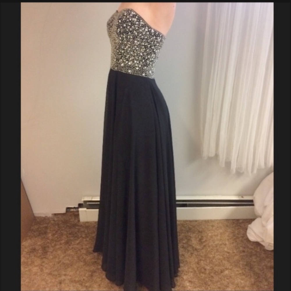 Jeweled Prom Dress - Gem