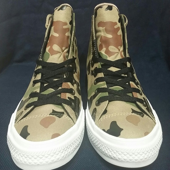 Converse | Shoes | Nwt Converse Chuck Ii Reflective Desert Camo Shoe ...