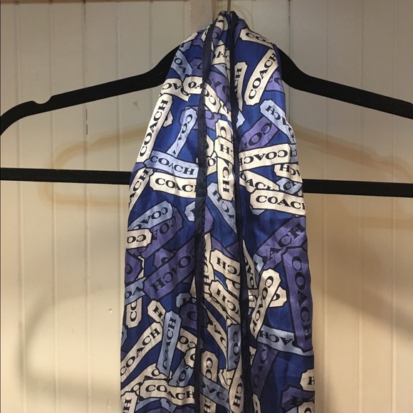 Coach | Accessories | Vintage Coach Neck Scarf | Poshmark