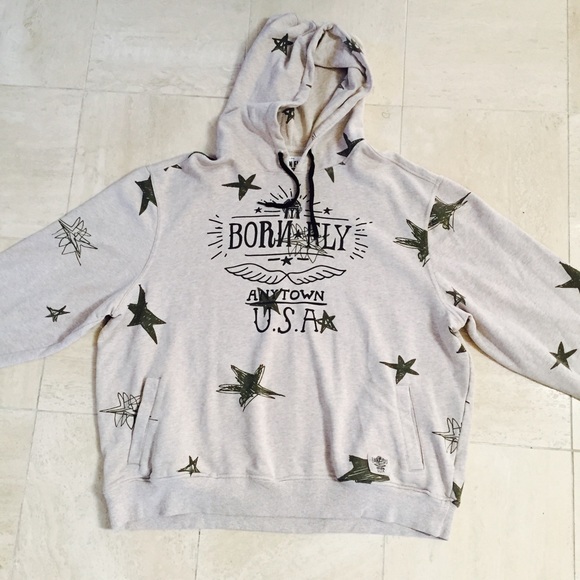 Born Fly | Shirts | Born Fly Anytown Usa Hoodie | Poshmark