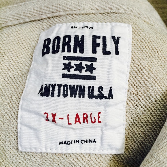 Born Fly | Shirts | Born Fly Anytown Usa Hoodie | Poshmark