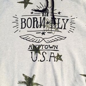 Born Fly | Shirts | Born Fly Anytown Usa Hoodie | Poshmark