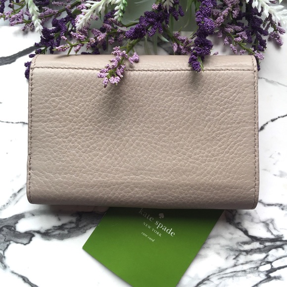 kate spade | Bags | Kate Spade Callie Grey Street Trifold Wallet | Poshmark