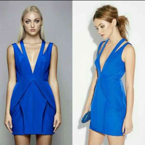 Stylestalker | Dresses | Style Stalker Charmed Plunged Mini Dress ...