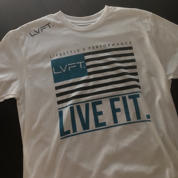 LIVE FIT (LVFT) | Shirts | One Left Lvft Flag Tee 24 On Lvftcom | Poshmark