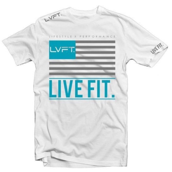 LIVE FIT (LVFT) | Shirts | One Left Lvft Flag Tee 24 On Lvftcom | Poshmark