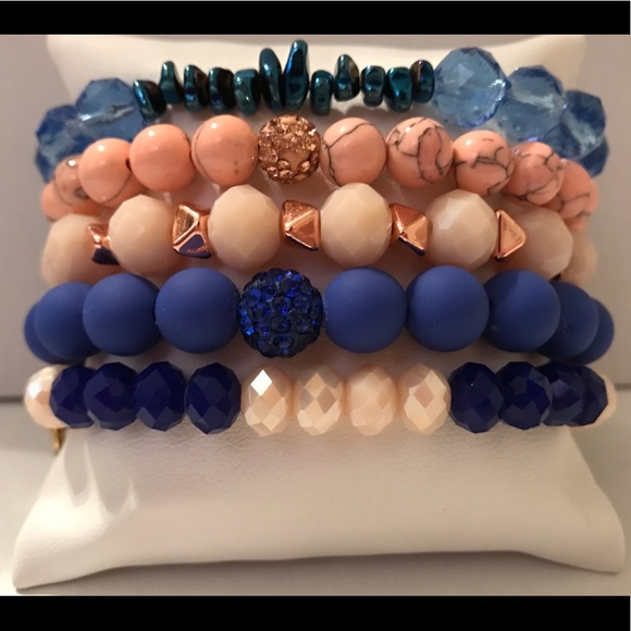 Erimish | Jewelry | Erimish Stackable Bracelets Set Of 5 Hampton Stack | Poshmark