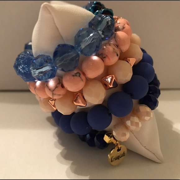 Erimish | Jewelry | Erimish Stackable Bracelets Set Of 5 Hampton Stack ...
