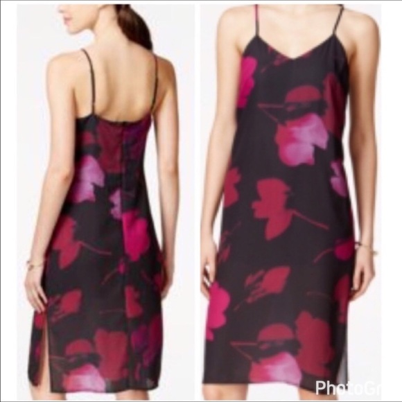 Bar III | Dresses | Bar Iii Floral Print Slip Dress B39 | Poshmark