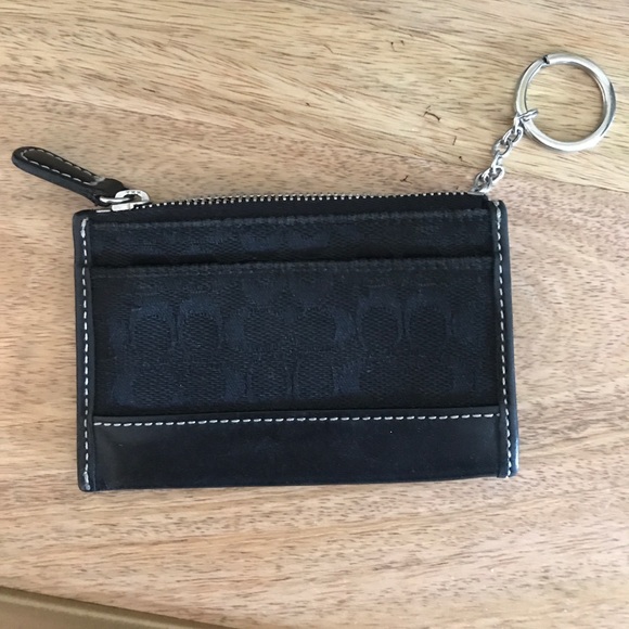 Coach | Bags | Coach Wallet Card Holder With Key Ring | Poshmark