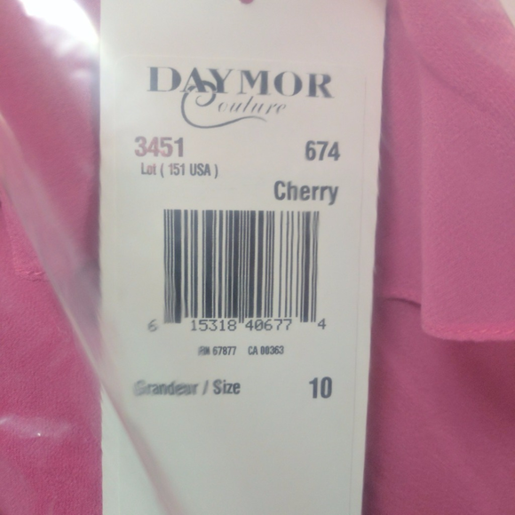 Daymor | Dresses | Daymor Couture Gown New Size Cherry Style3451 | Poshmark
