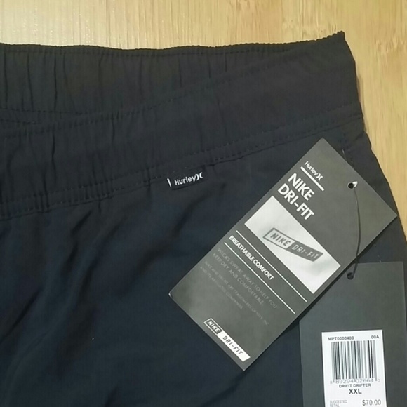 Hurley | Pants | Nwt Hurley Nike Drifit Drifter Jogger Pants Black ...