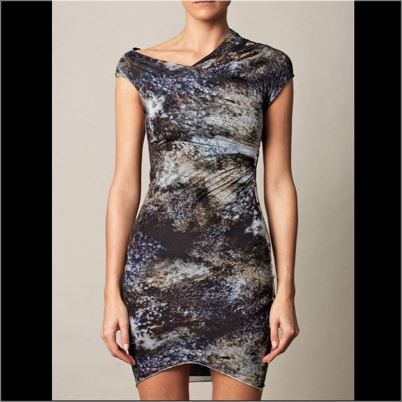 Helmut Lang | Dresses | Helmut Lang Oxidized Print Dress Small | Poshmark