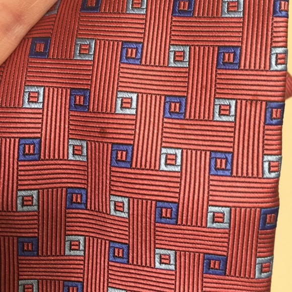 Brooks Brothers | Accessories | Brooks Brothers Pure Silk Salmon Tie ...