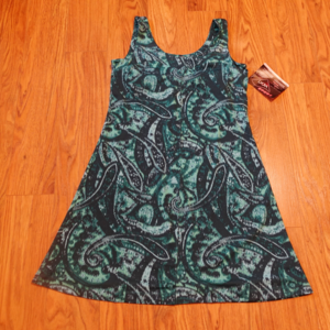 Athleta | Dresses | Green Print Garden Isle Bra Dress 9663 Nwt | Poshmark
