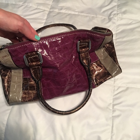 Bags | Guess Multi Colored Purse | Poshmark