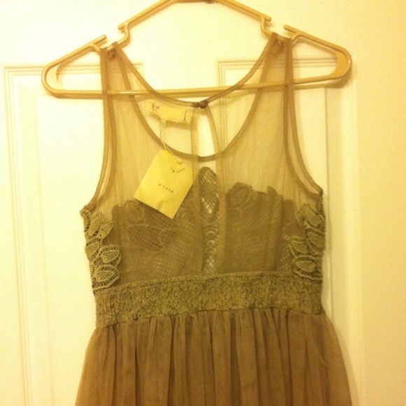 Ryu | Dresses | Ryu Crochet And Sheer Dress | Poshmark