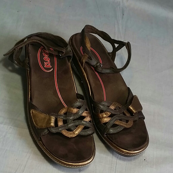 Klogs | Shoes | Klogs Sandals Brownbronze 1 M Leather | Poshmark