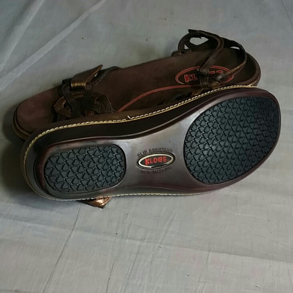 Klogs | Shoes | Klogs Sandals Brownbronze 1 M Leather | Poshmark