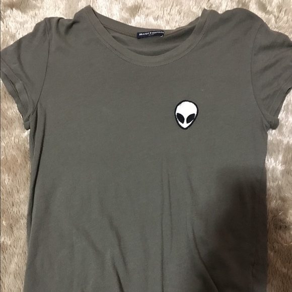 Brandy Melville | Tops | Rare Brandy Melville Alien Tee | Poshmark