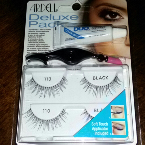 Ardell | Makeup | Ardell Deluxe Pack 1 Black Eyelashes Duo Glue | Poshmark