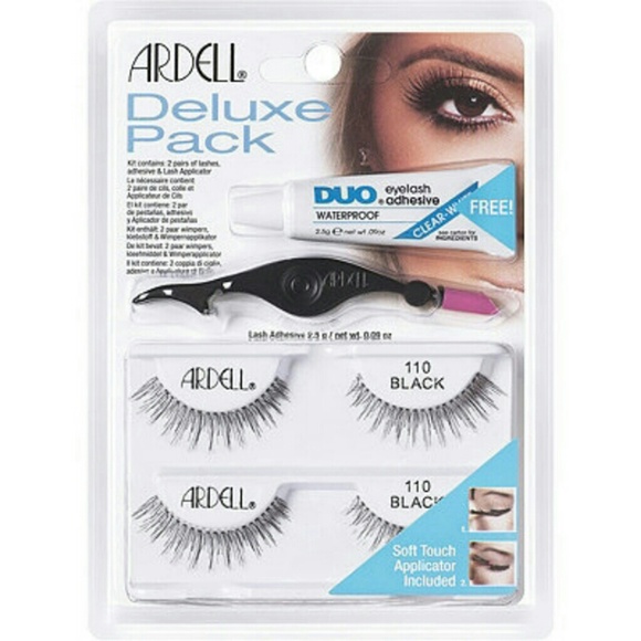 Ardell | Makeup | Ardell Deluxe Pack 1 Black Eyelashes Duo Glue | Poshmark