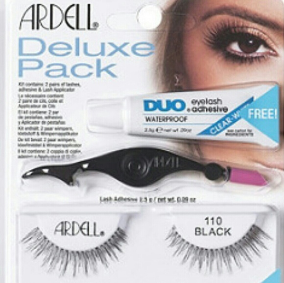 Ardell | Makeup | Ardell Deluxe Pack 1 Black Eyelashes Duo Glue | Poshmark
