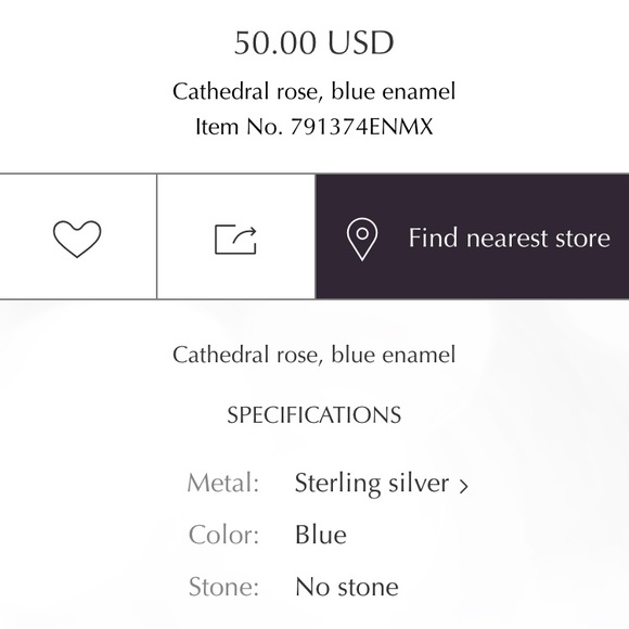 Pandora | Jewelry | Pandora 79374 | Poshmark