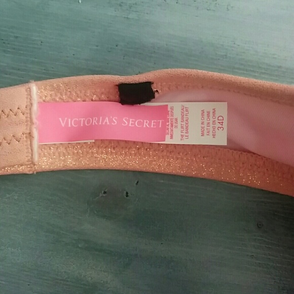 Victoria's Secret | Swim | Vs Swimsuit Top Color Block Bandeau | Poshmark