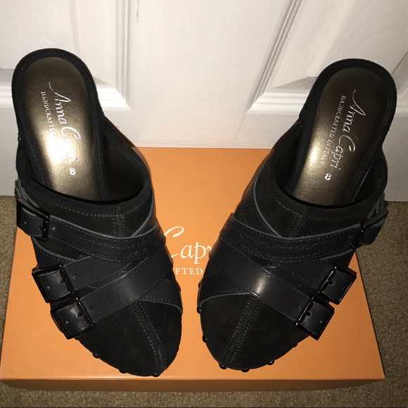 Anna Capri | Shoes | Anna Capri Handcrafted Roberta Clogs | Poshmark