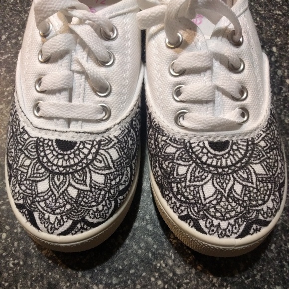 Shoes | Kids Custom Hand Drawn Mandala Shoes | Poshmark