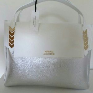 Versace Collection | Bags | Versace Collection Shoulder Bag White ...